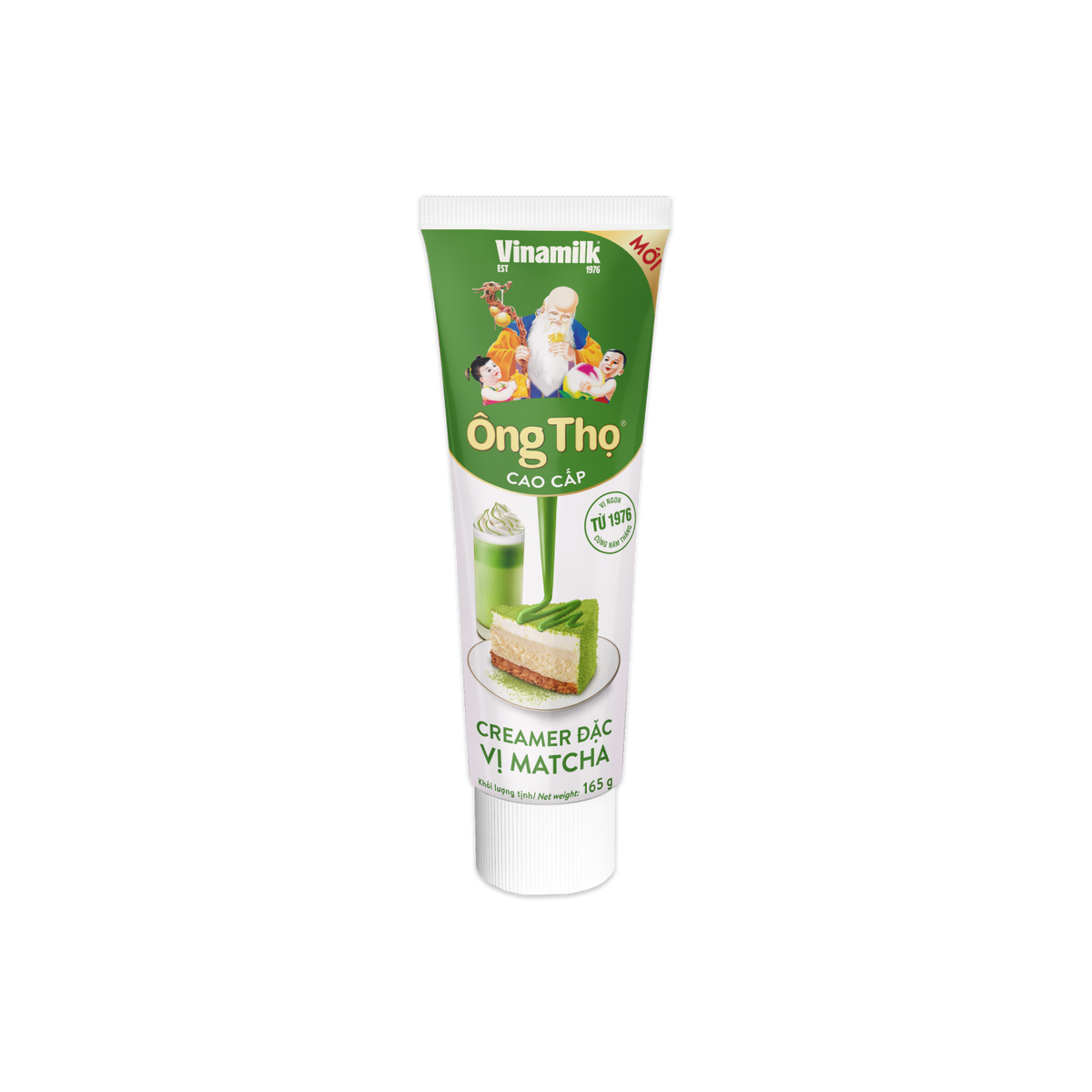 Sữa Đặc Ông Thọ Vị Trà Xanh - VINAMILK - Ong Tho Condensed Milk Tube M ...