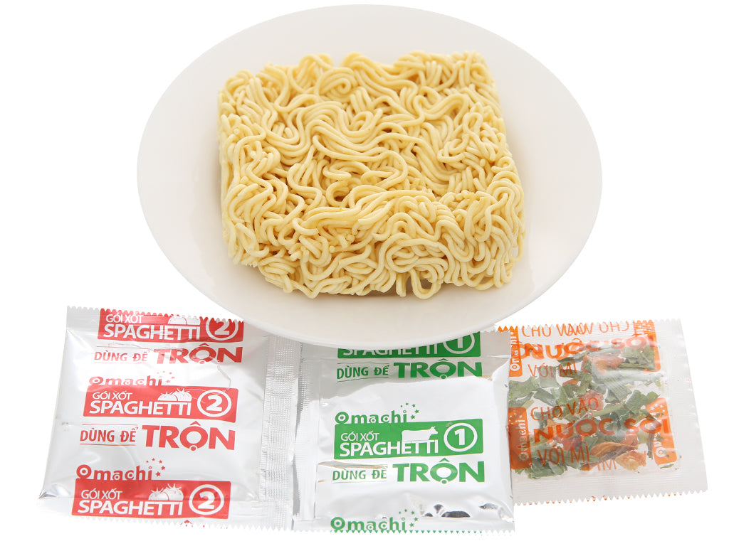 Mì Ăn Liền Omachi Xốt Spaghetti - Box of 30 – Foody NZ - Vietnamese ...